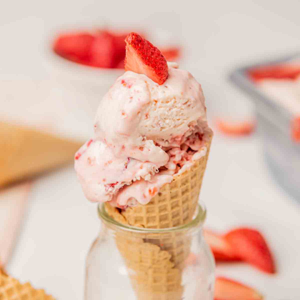 Unicorn ice cream recipe - Craving Ice Cream