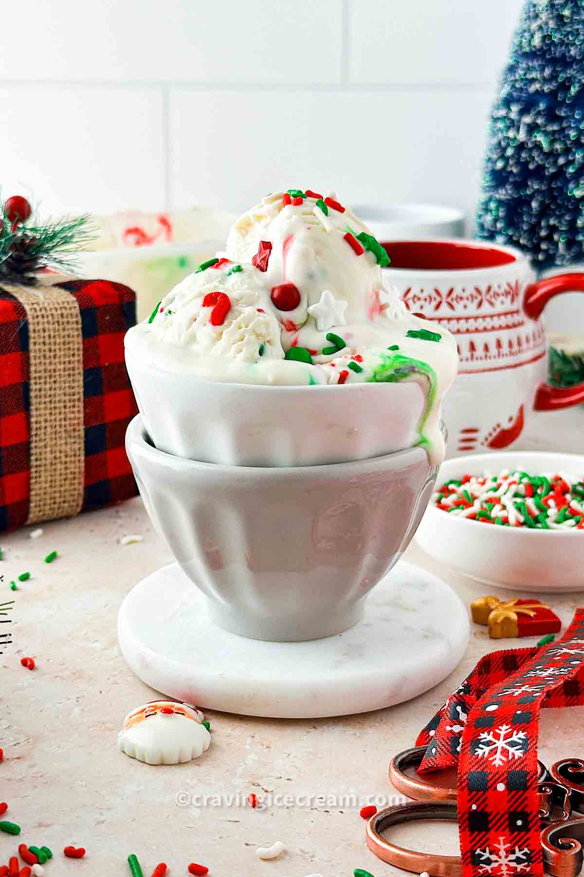 Christmas ice cream - Craving Ice Cream