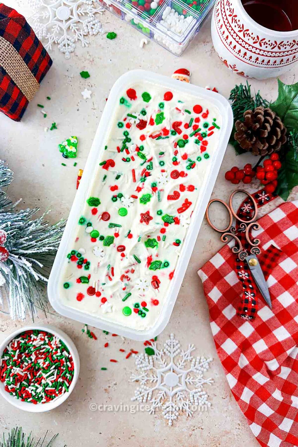 Christmas ice cream - Craving Ice Cream